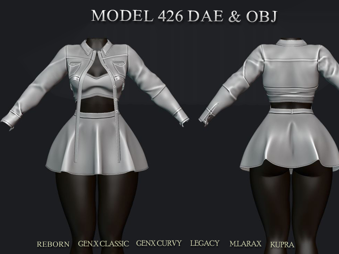 Second Life Marketplace - !GUTTO! MODEL 426 DAE & OBJ